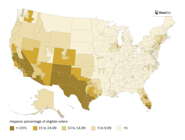 Mapping the Latino Electorate by Congressional District - News Taco